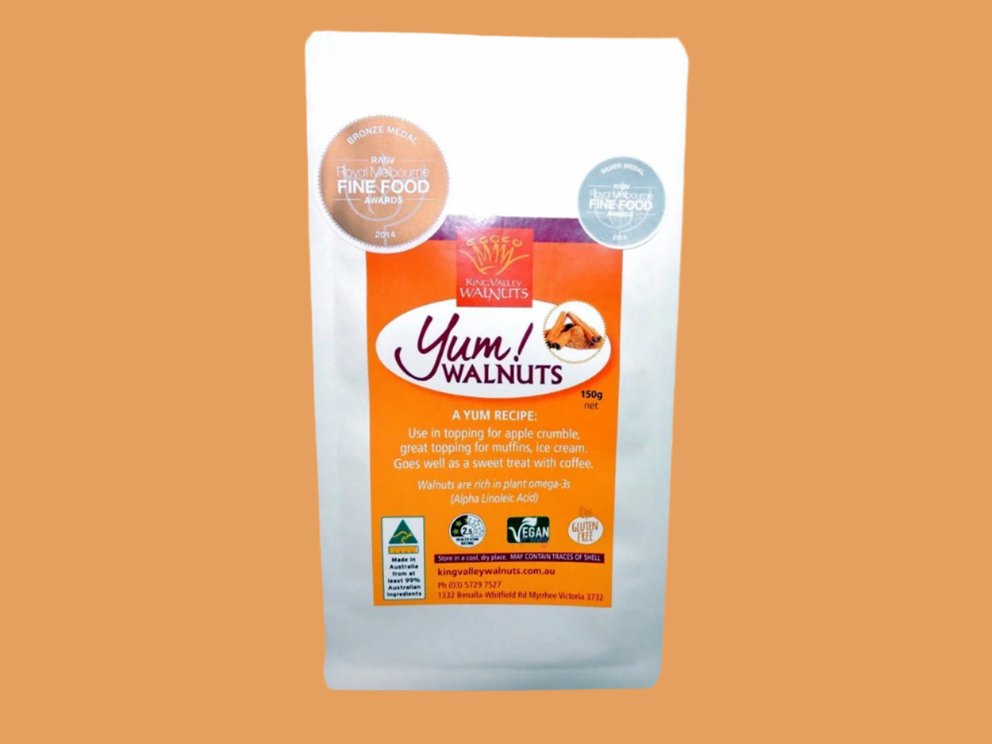 Yum Spiced Walnut – King Valley Walnuts